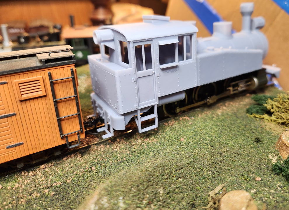 On30 Freelance 0-6-0 Porter Style Tank Engine Kit For The Bachmann On3 ...