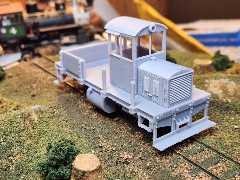 On30 Freelance Skagit M.A.C. gas railcar Kit 3D printed – Phil's Trains
